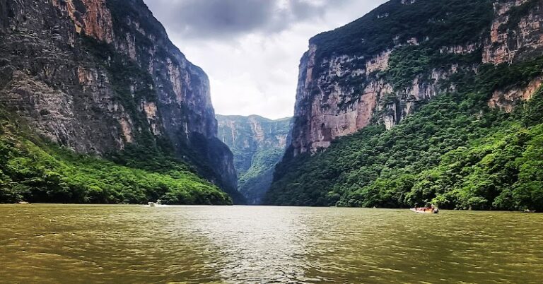 Tourist Map of Sumidero Canyon - A Natural Wonder in Mexico - Tourist ...