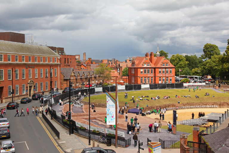 Tourist Map of Chester - Unveil the Roman Legacy - Tourist Guide Map