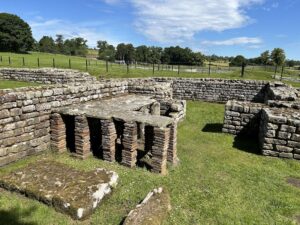 Tourist Map of Hadrians Wall - Journey Through Ancient Roman History ...
